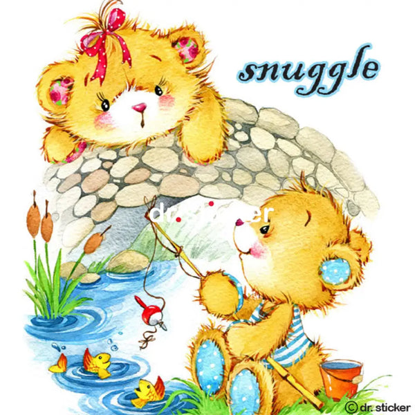 snuggle bears adventurous – Dr.Sticker