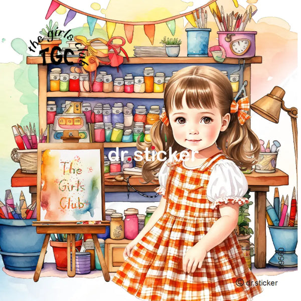 The Girls Club Art Sudio – Dr.Sticker