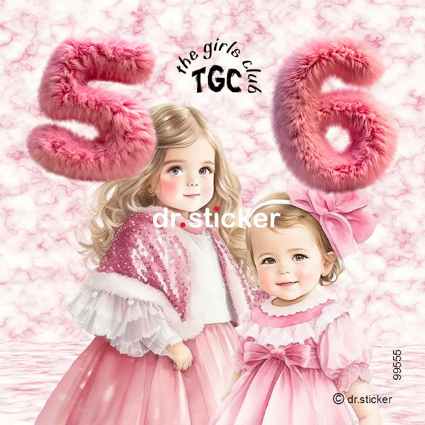 The Girls Club Fur Numbers – Dr.Sticker