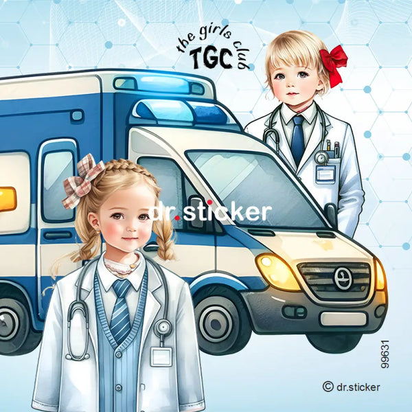 The Girls Club Medical Doctors – Dr.Sticker