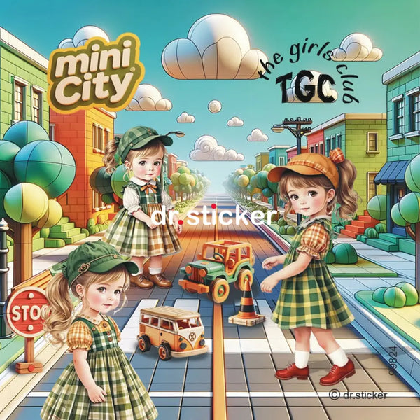 The Girls Club Mini City – Dr.Sticker